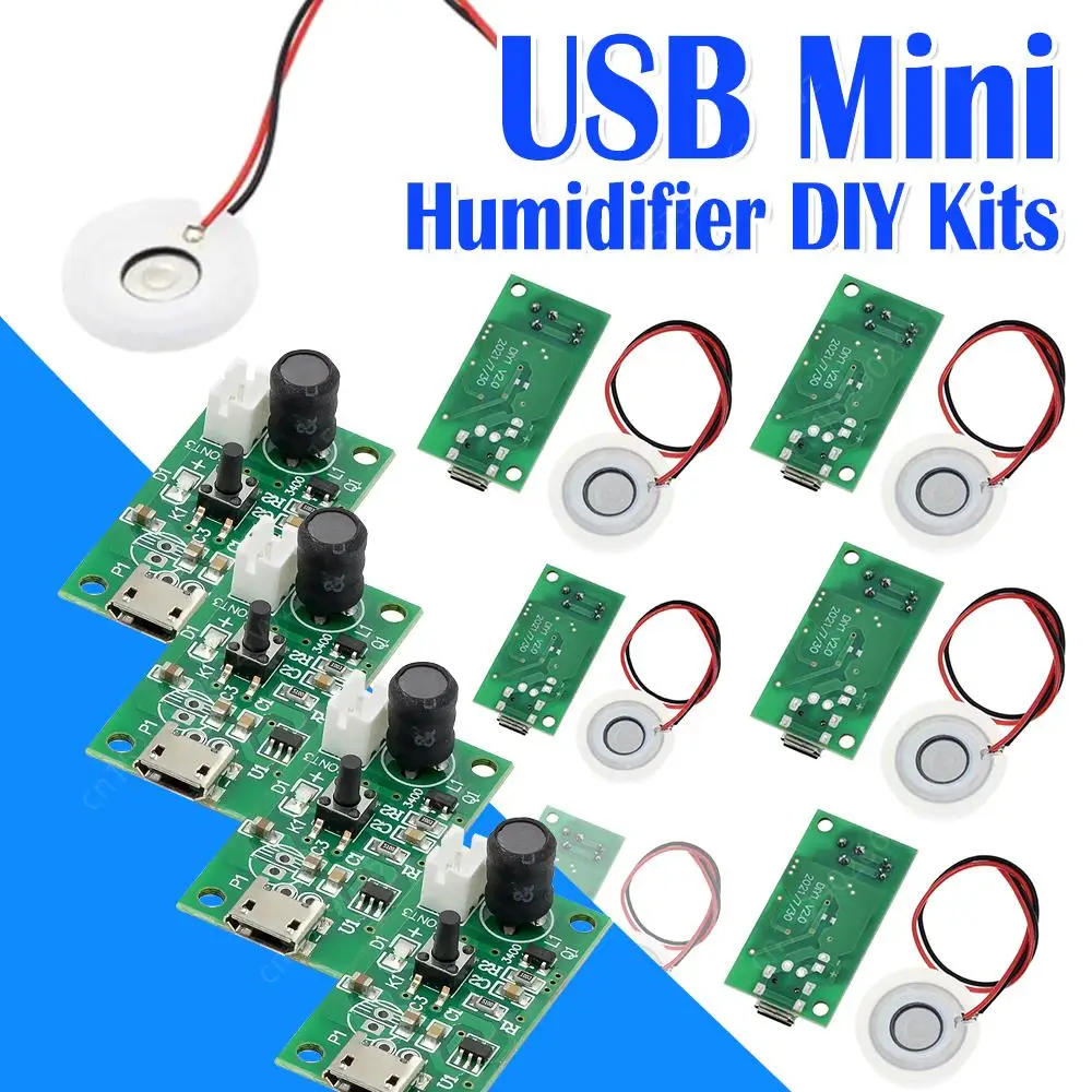 Humidifier-Mist-Maker-and-Driver-Circuit-Board-DC-5V-Fogger-Atomization ...