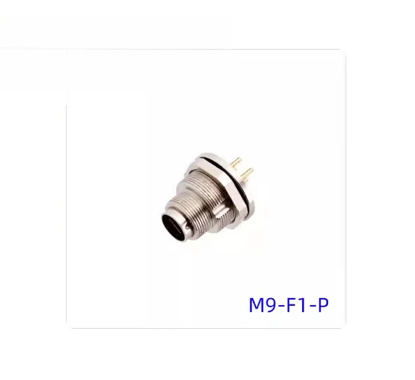 M9 waterproof aviation head 2 3 4 5 6 7 8-core PCB pin socket male IP67 ...