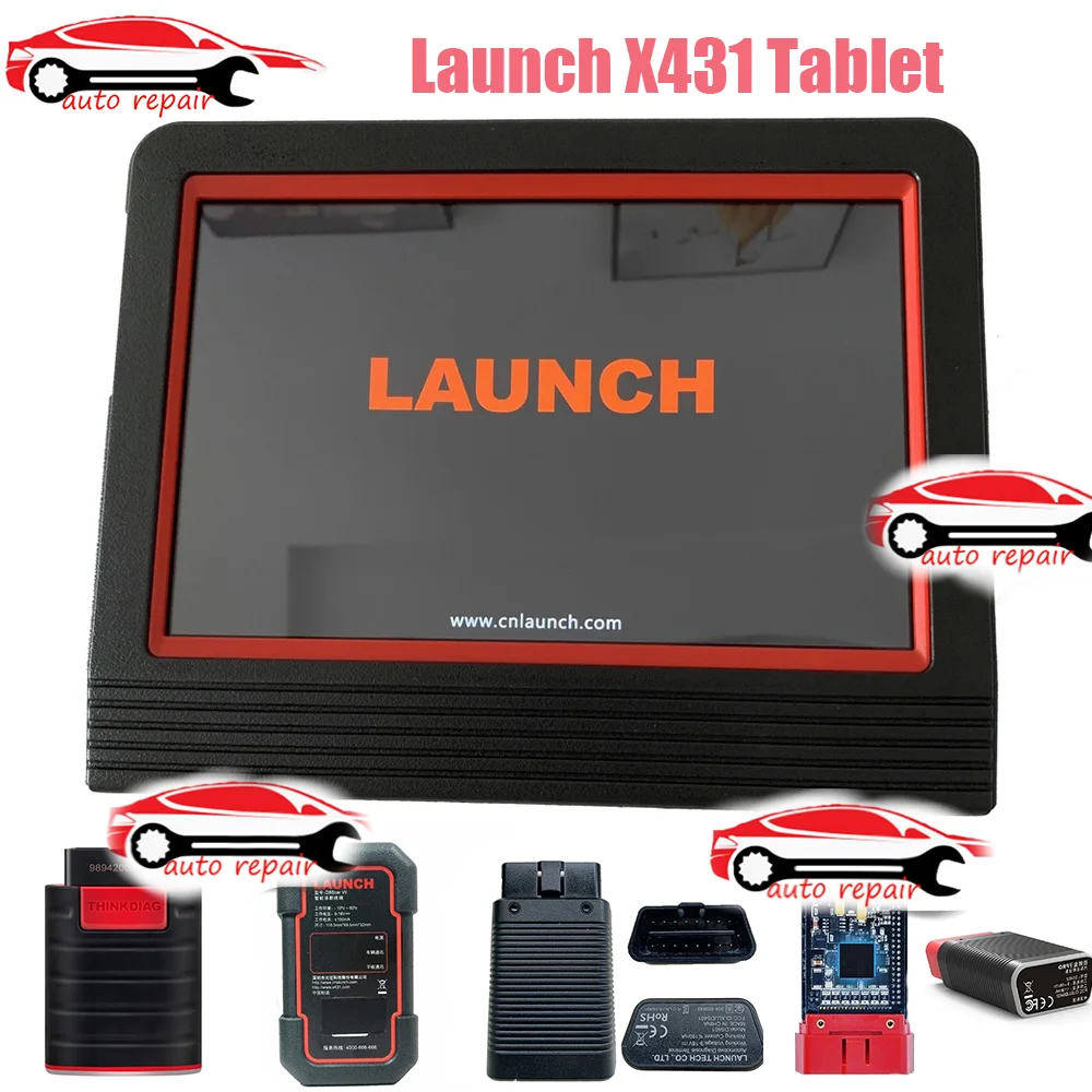 Newest-LAUNCH-X431-GOLO-4-0-PRO-DBSCARVII-With-X431Tablet-OBD2-Scannner ...