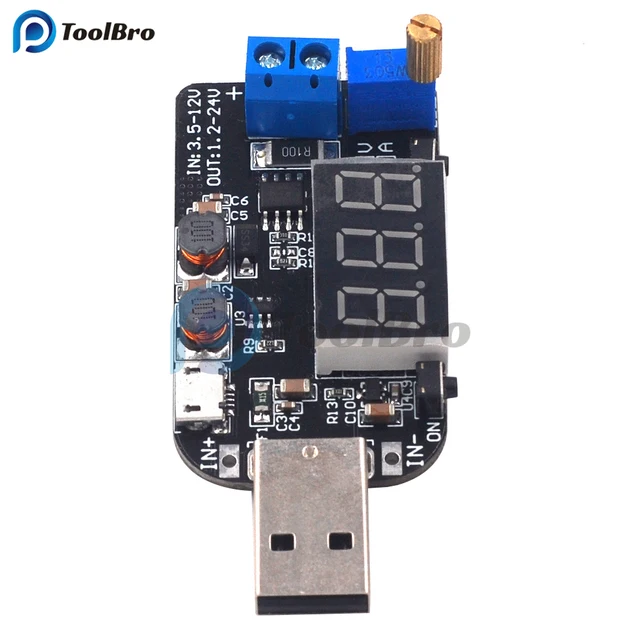 2A BUCK-BOOST CONVERTER W/ LED DISPLAY – Aretronics, 47% OFF