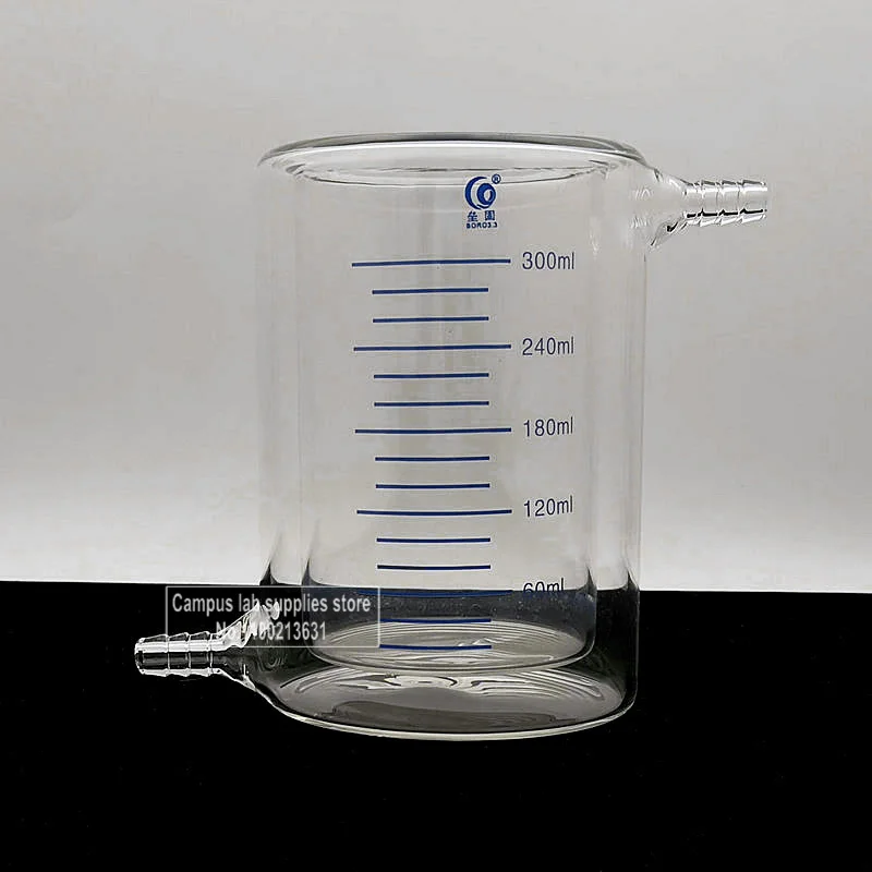 1piece-Lab-Borosilicate-Glass-Double-Layer-Beaker-Laboratory-Jacketed ...