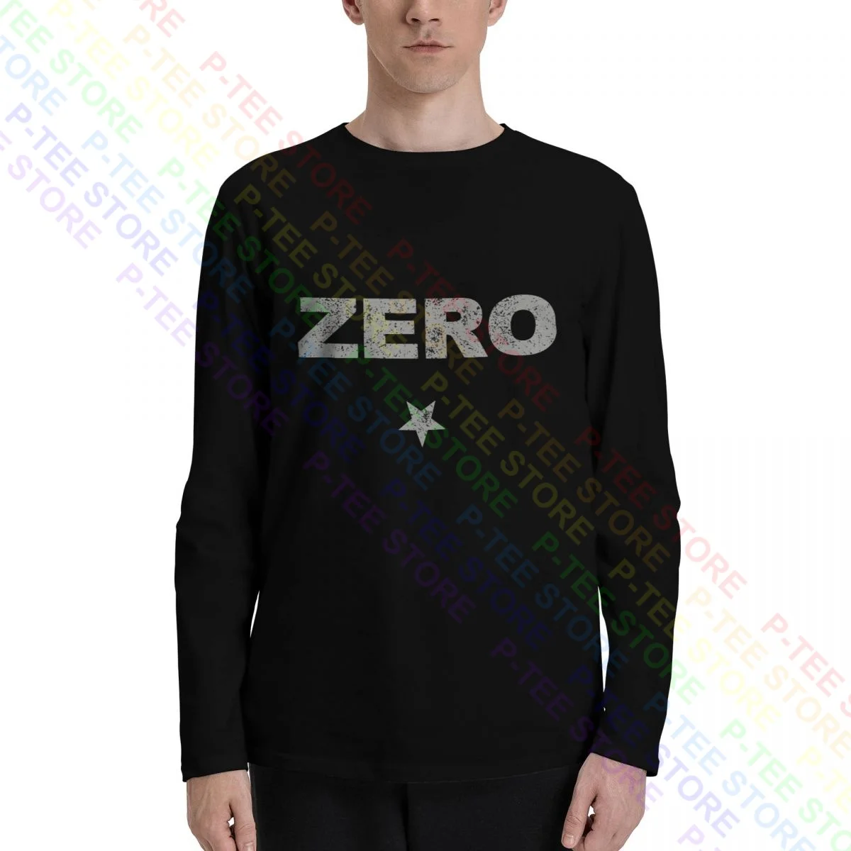 The-Smashing-Pumpkins-Zero-Distressed-Packaged-Long-Sleeve-T-Shirts-T ...