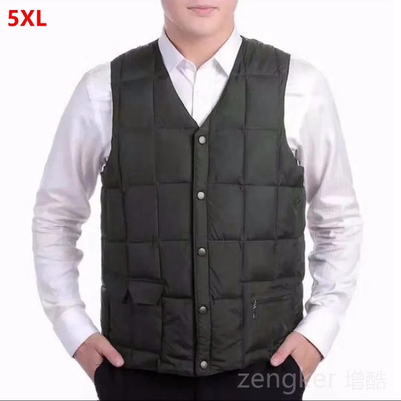 Middle-aged-men-s-winter-cotton-vest-elderly-buttons-plus-size-thick ...