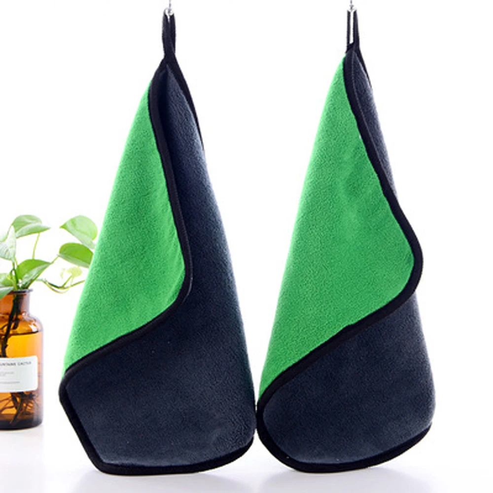 40X60-500GSM-Microfiber-Towel-Car-Wash-Clothes-Window-Clean-Care-Thick ...