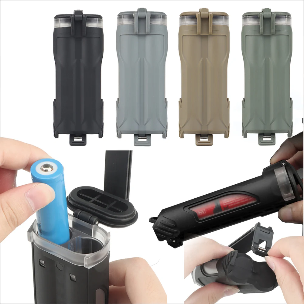Molle-Battery-Container-Waterproof-Battery-Carry-Case-Dustproof-Double ...