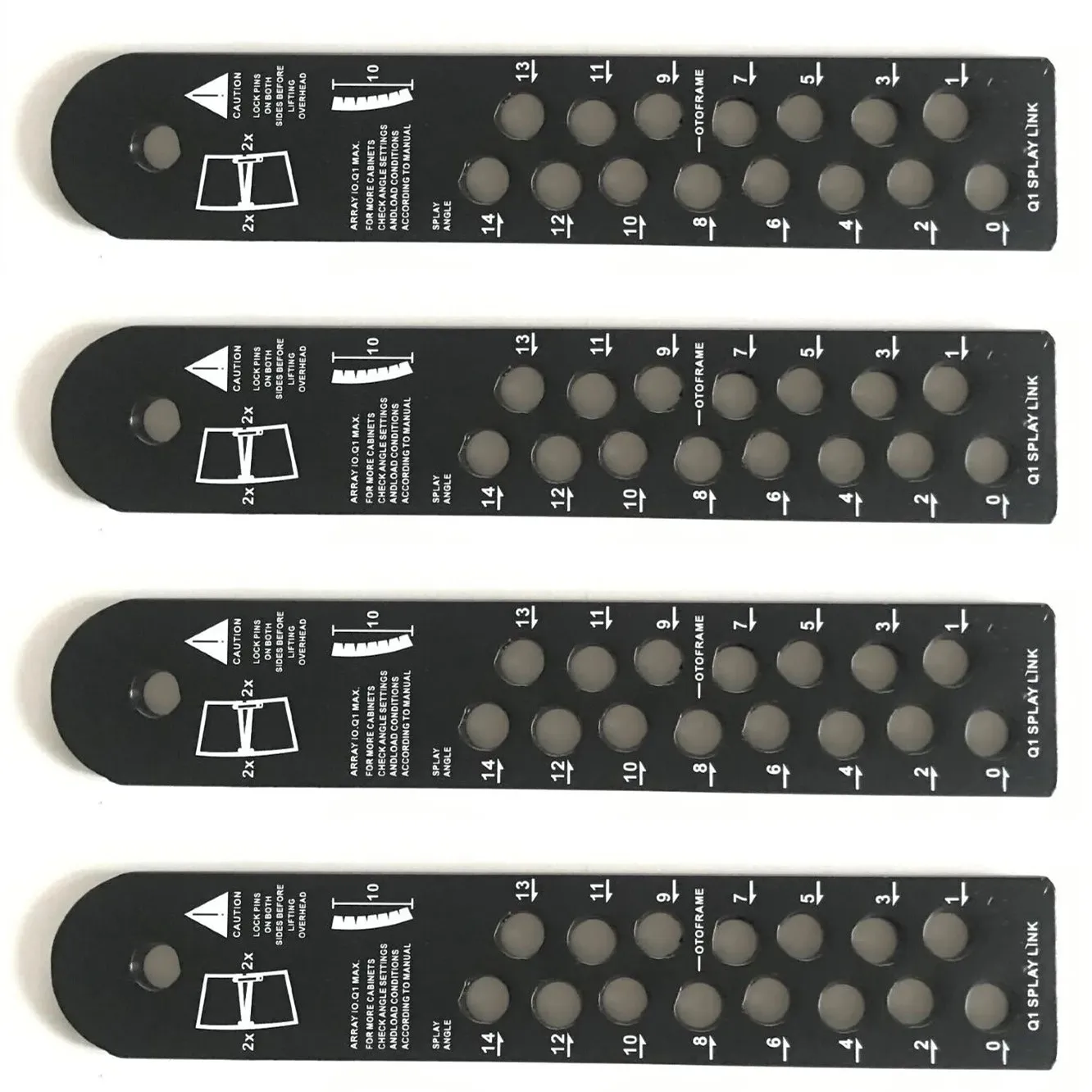 4pcs-lot-Q1-line-array-speakers-rigging-rear-connectors-bar-speaker ...