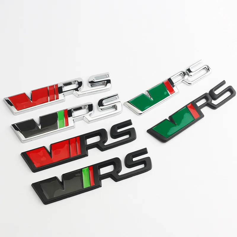 Metal-Car-Stickers-VRS-Logo-For-Skoda-Octavia-2-3-Kamiq-Kodiaq-Karoq-RS ...