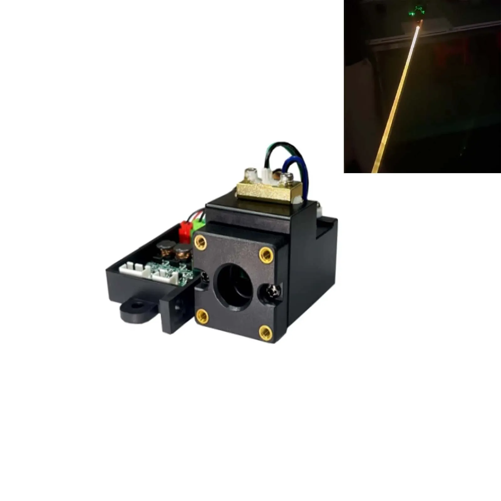 RGY 200mW Yellow Laser Module Synthesizes Golden Light For Scientific ...