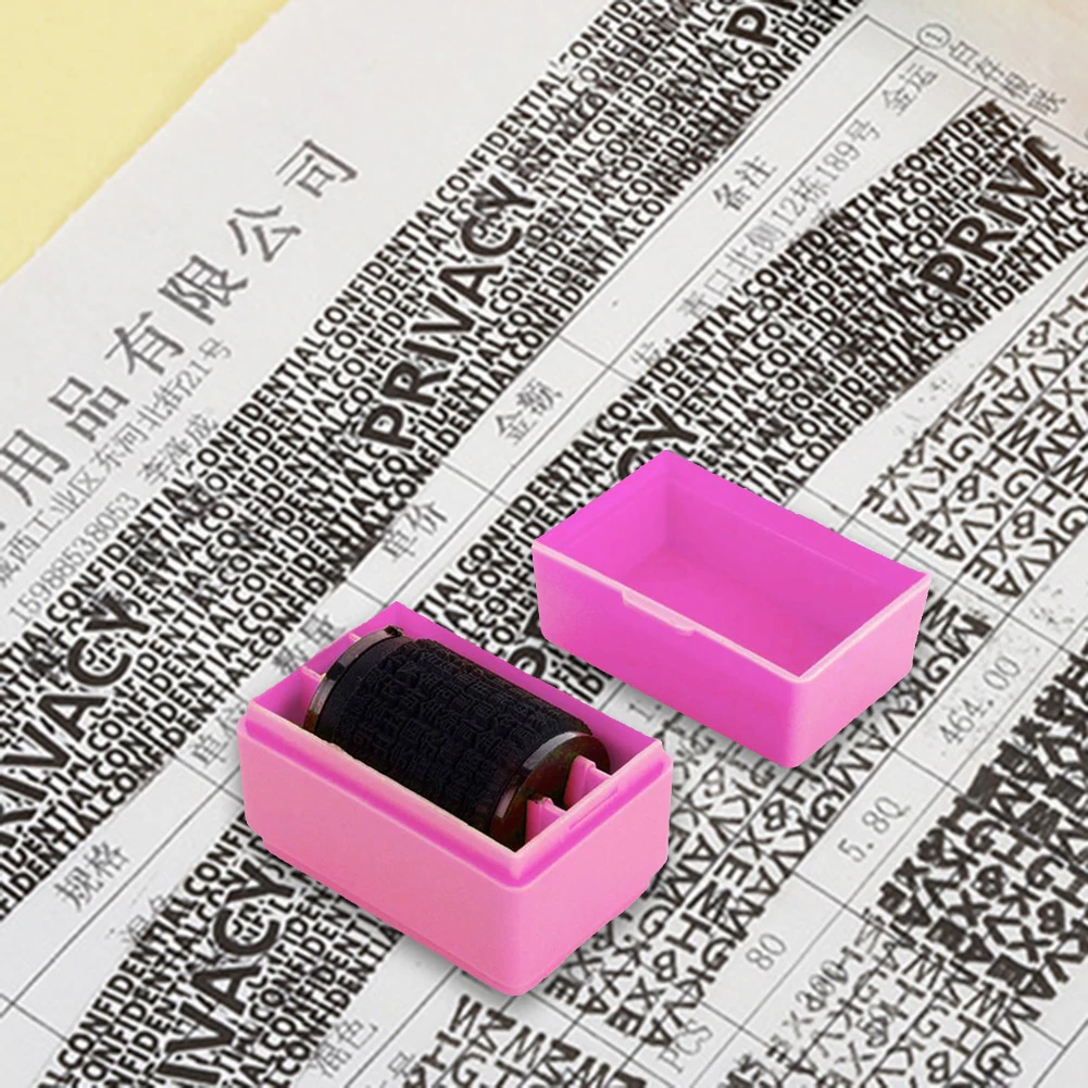 Identity-Protection-Roller-Seal-Document-Contract-Mini-Smear-Cover-Seal ...
