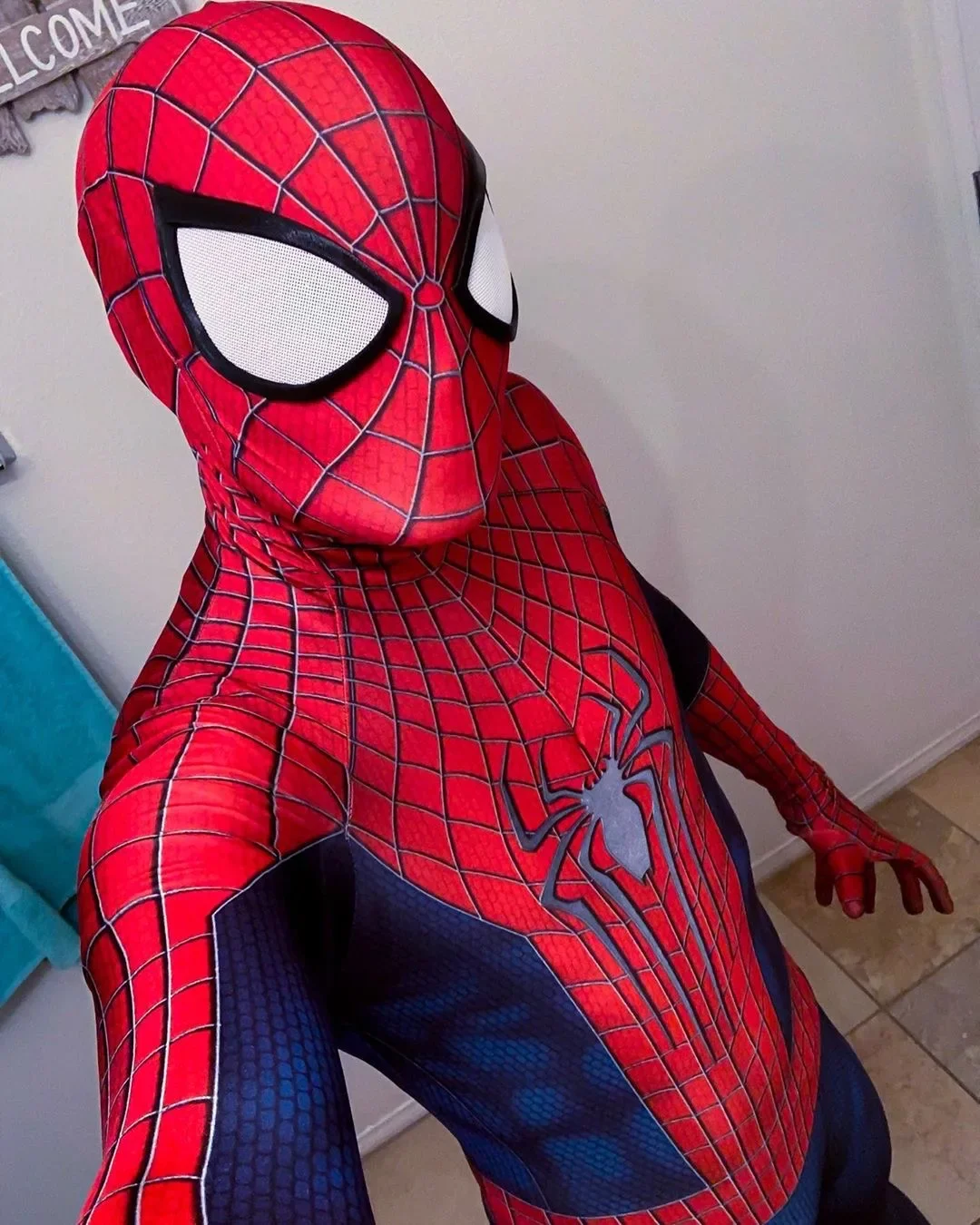 The-Amazing-Spiderman-Costume-Superhero-TASM2-Zentai-Cosplay-Enfants-L ...