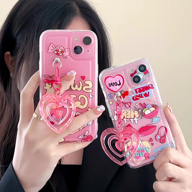 Love-Pink-Sweet-Soft-Phone-Case-for-Motorola-Moto-G73-G72-G22-G53-G20 ...