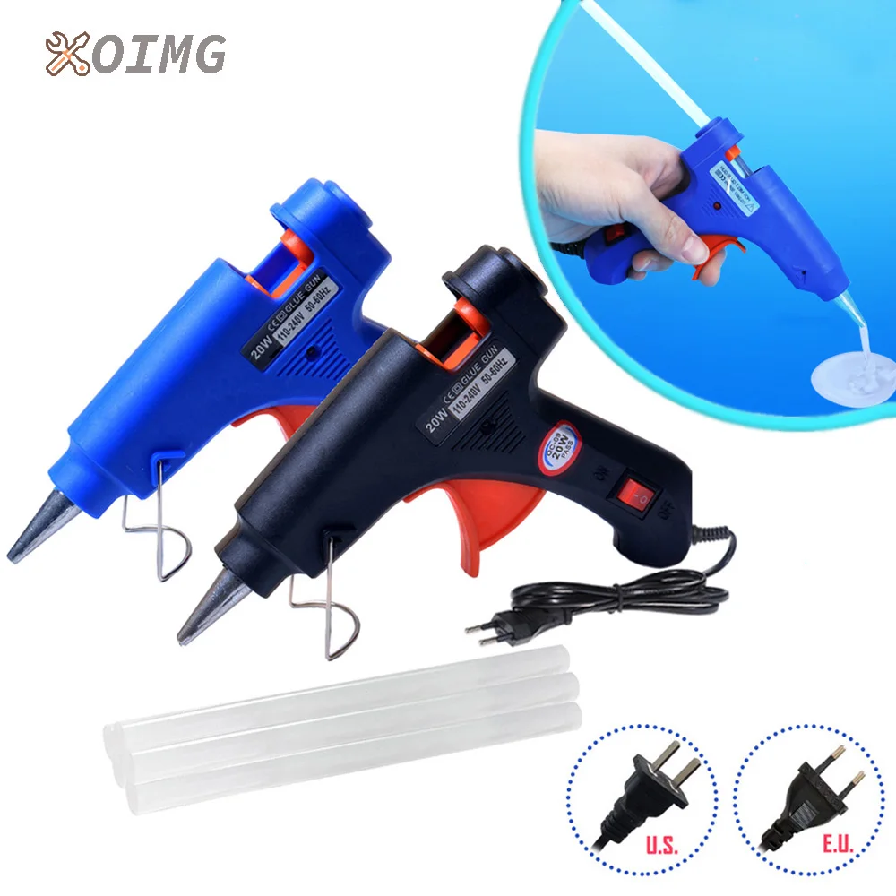 OIMG-20W-Hot-Melt-Glue-Gun-Mini-Household-Industrial-Guns-Heat ...