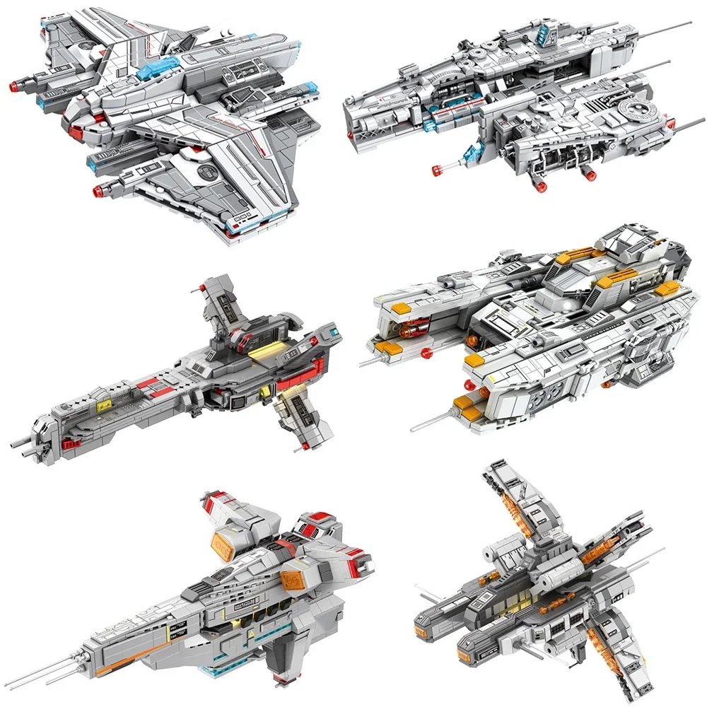 Juhang782-Technical-Space-Ship-MOC-Fighter-Bricks-Creative-Warship ...