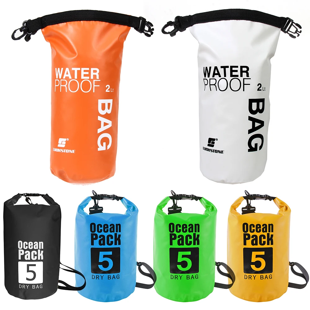 5L Water Resistant Dry Bag Waterproof Sack Storage Pack Outdoor ...