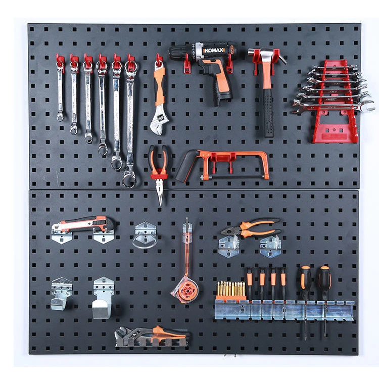 Tools-Display-Stand-Garage-Hardware-Wall-Tool-Display-Metal-Pegboard ...
