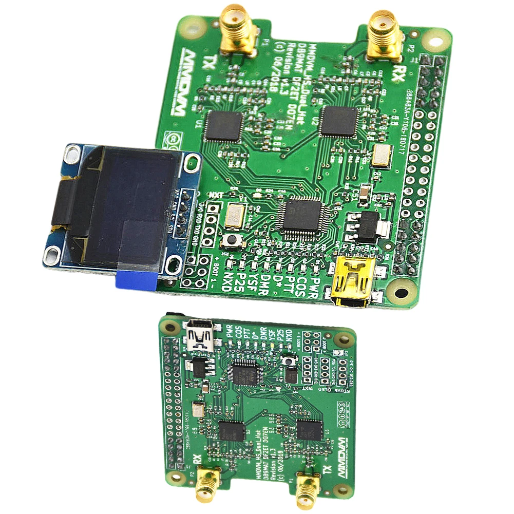 MMDVM Duplex Revisione 1.3 Modulo MMDVM HS Dual Hat Per Raspberry Pi ...