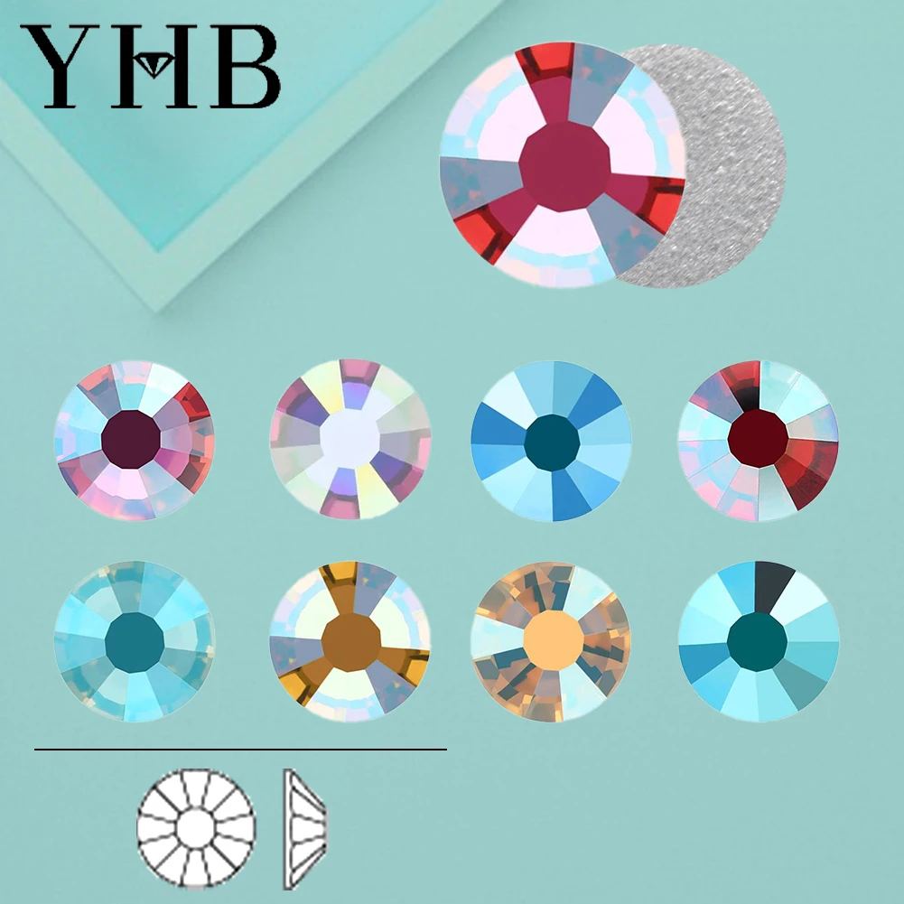 Yhb-101ab-163ab-cristal-ab-fixie-frio-fixa-o-flatback-n-o-hotfix-strass ...