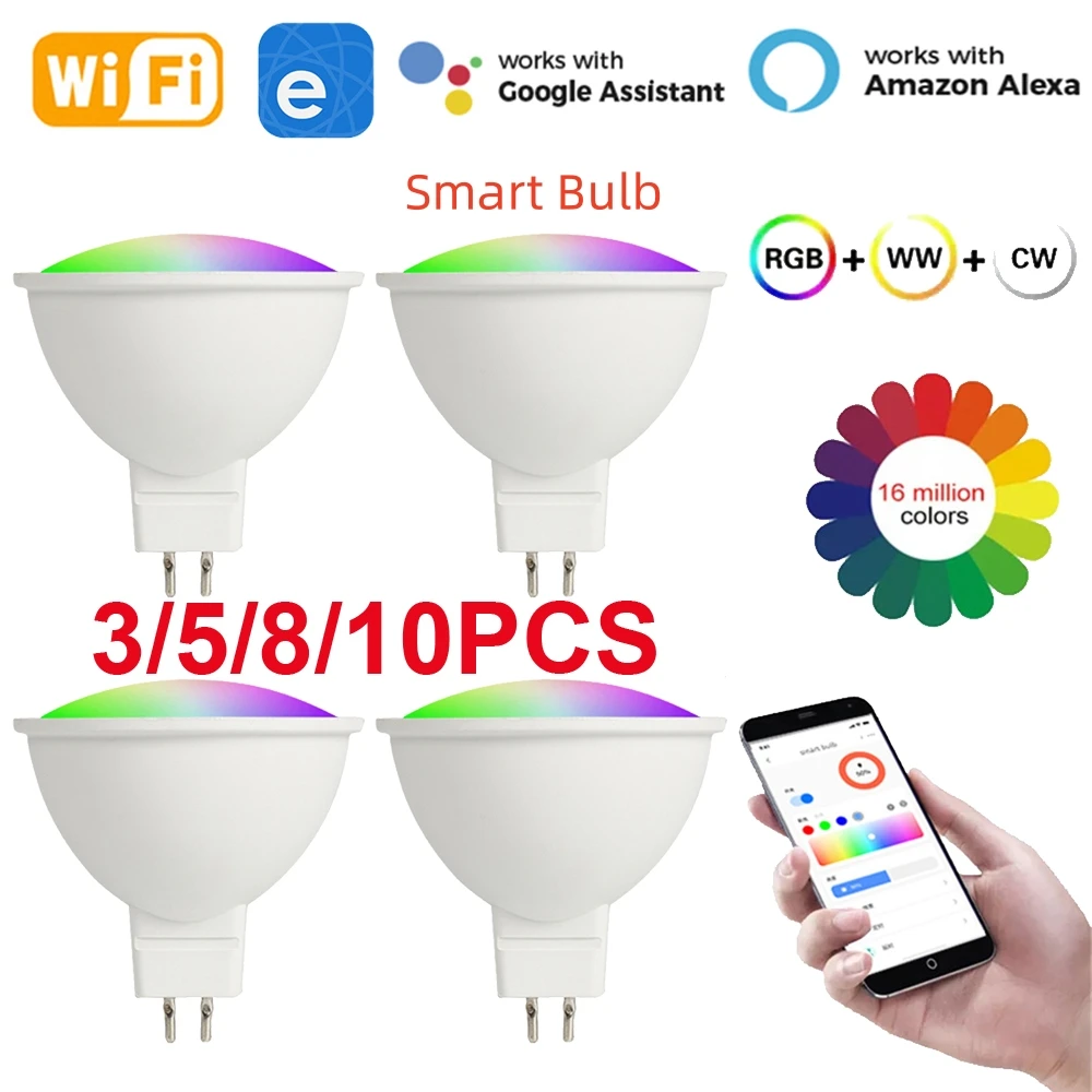 MR16-Smart-Bulb-WiFi-RGB-CW-5W-12V-LED-Dimmable-Lamps-EWelink-APP ...