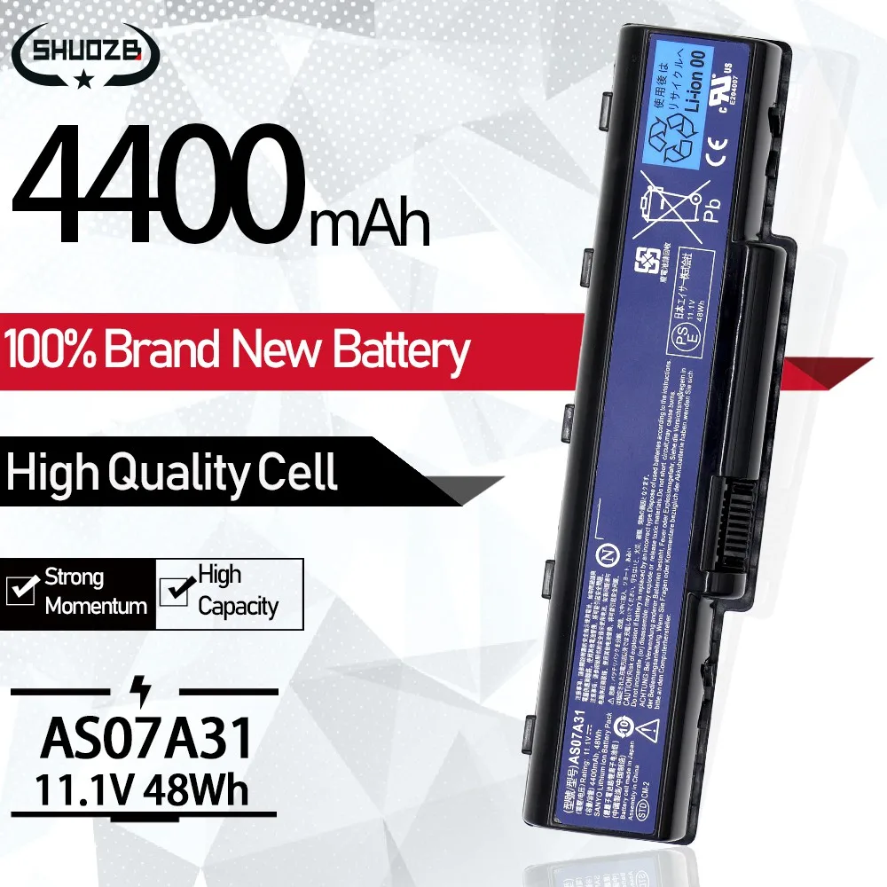 New-Laptop-Battery-For-Acer-Aspire-Series-AS07A31-AS09A71-AS07A32 ...