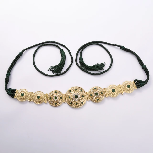 Luizada 2022 Dec New Hand Woven Rope Belt Algeria Moroccan