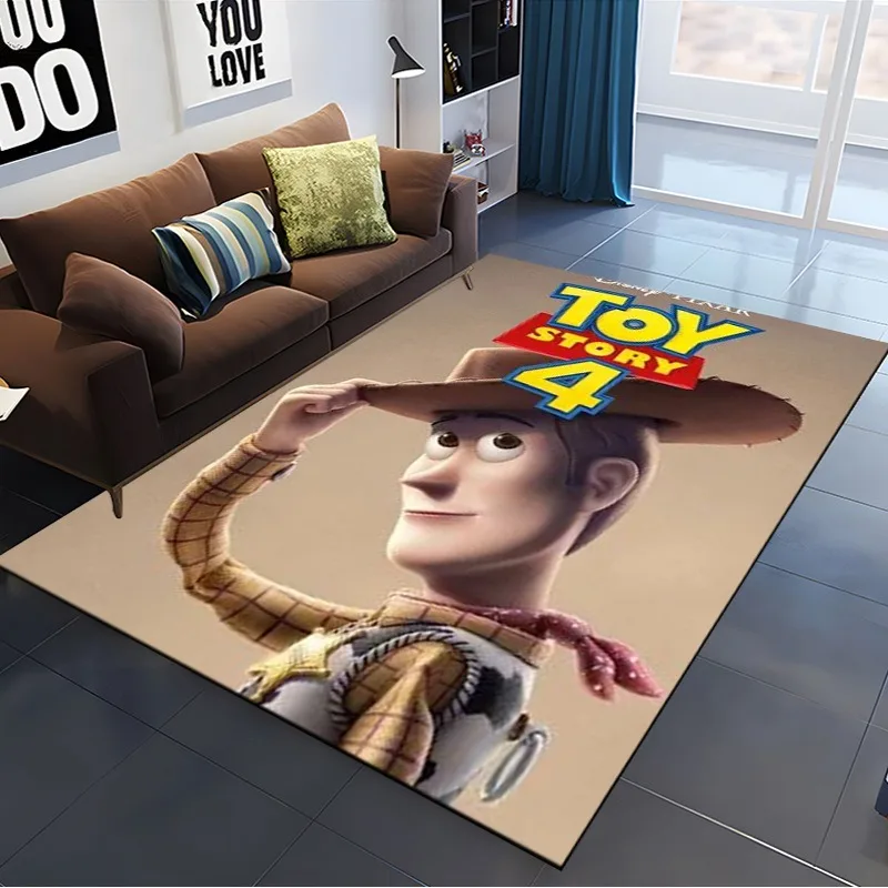 MINISO-Disney-Cartoon-Toy-Story-Kids-Bedroom-Bedside-Carpet-Non-Slip ...