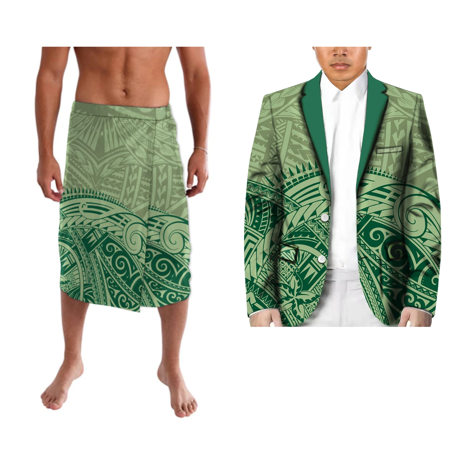 Polynesia-Casual-2-Piece-Suit-And-ie-faitaga-For-Men-Wedding-Lapel-Men ...