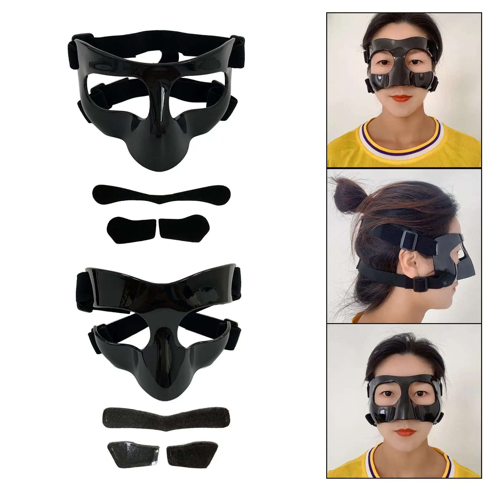 Basketball Mask, Face Shield Mask Face Protection, Durable Sports ...
