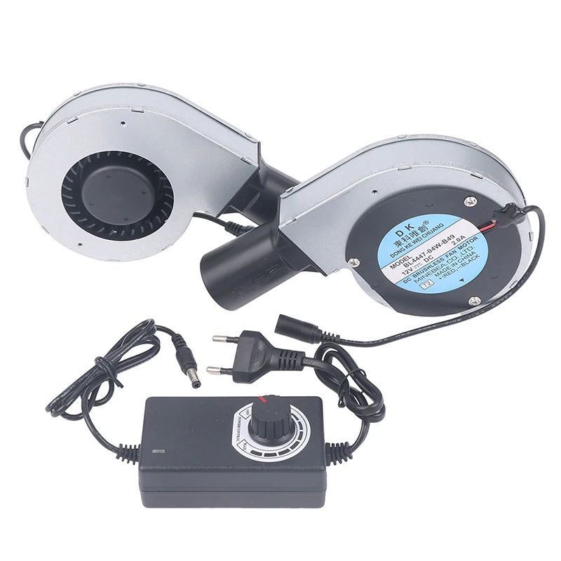 12V-Portable-BBQ-Fan-Turbo-Blower-with-Speed-Controlle-Round-Outlet ...