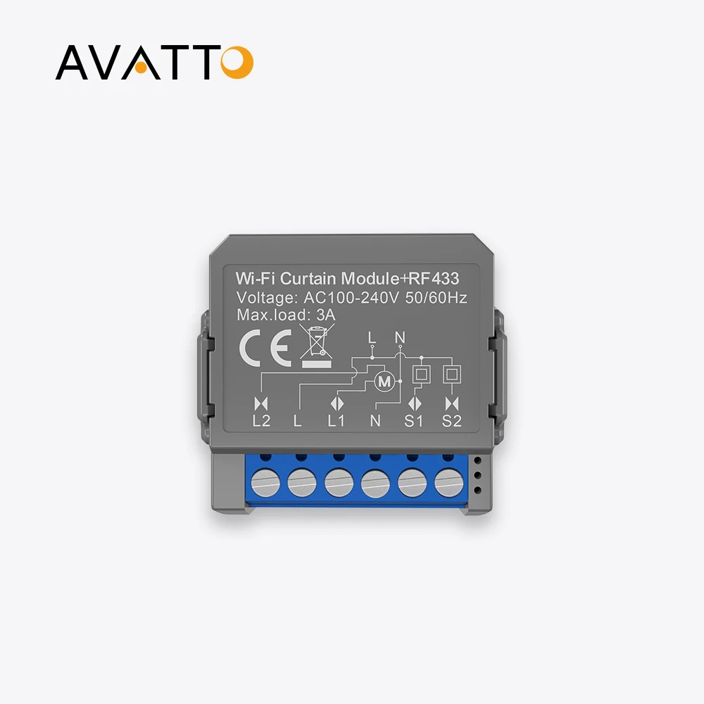 AVATTO-Tuya-WiFi-Smart-Curtain-Switch-Module-with-RF433-Remote-for ...