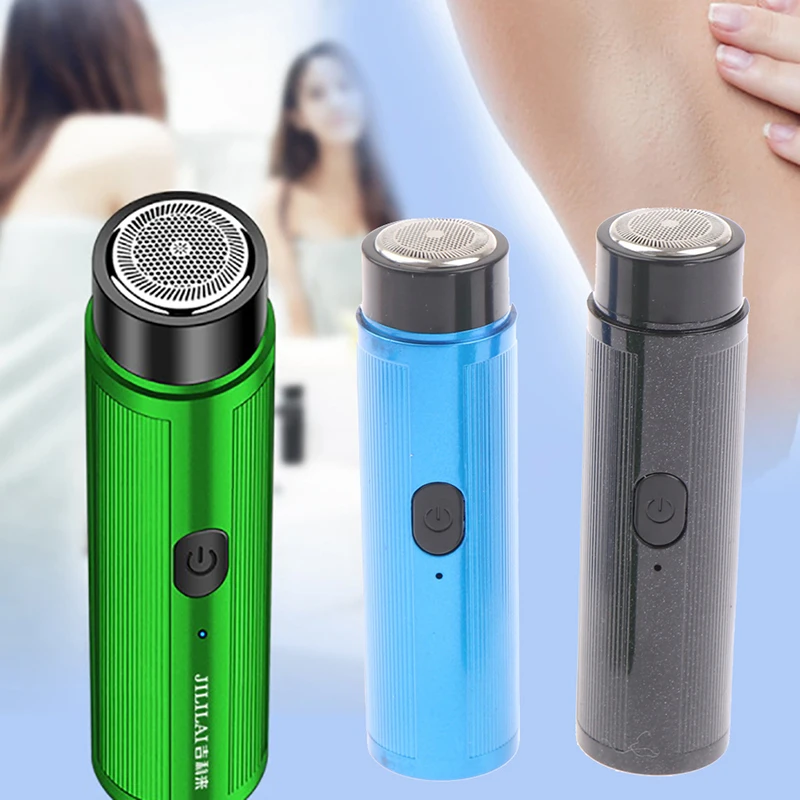 Mini-USB-Electric-Shaver-Razor-Portable-Rotary-Cutter-Head-Beard ...
