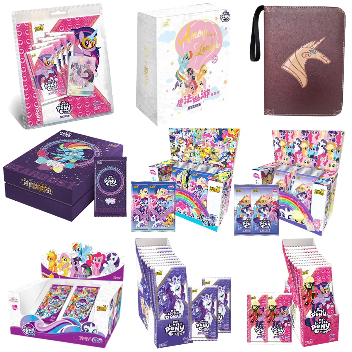 My-Little-Pony-Cards-KAYOU-Glow-Moon-Rainbow-Packs-Twilight-Packs-Magic-Parade-Collectible-Card ...