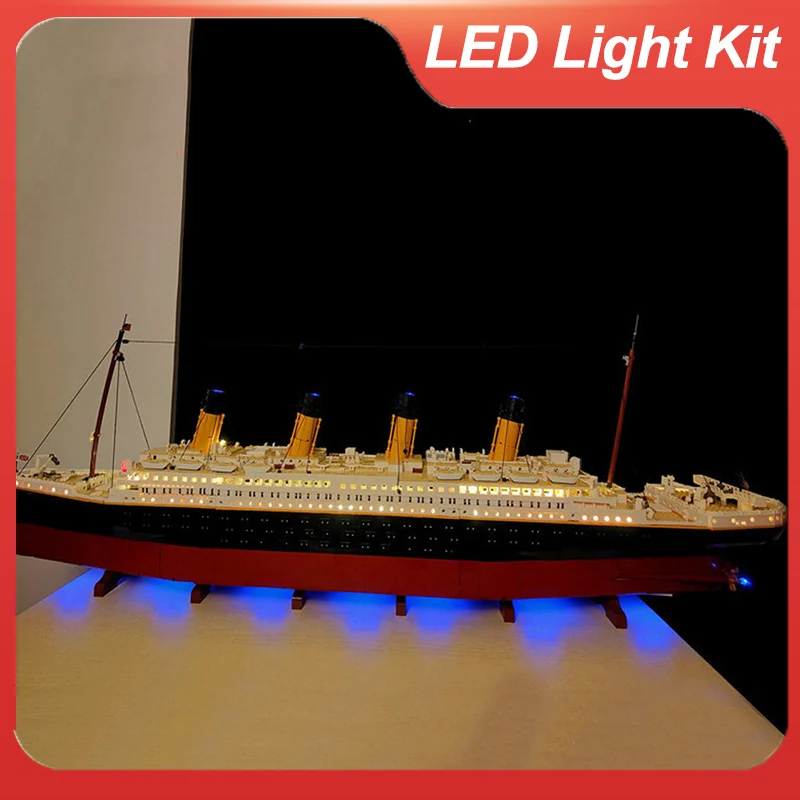 LED Light Kit For 10294 Titanic Building Blocks Bricks DIY Light set ...