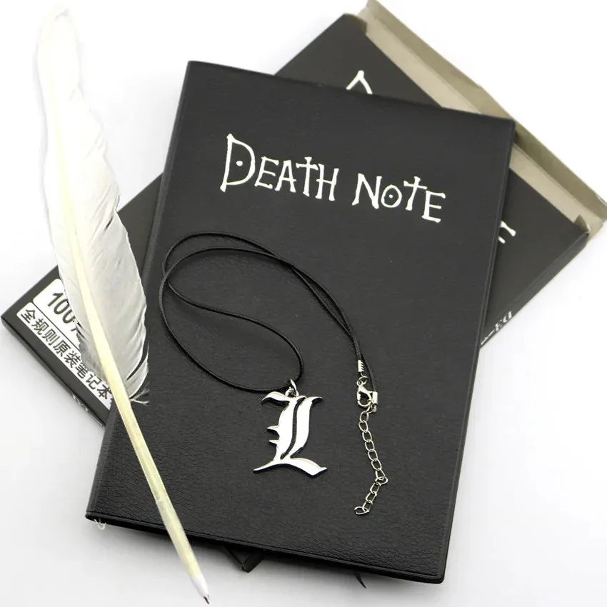 A5-Anime-Death-Note-Notebook-Set-Leather-Journal-Collectable-Death-Note ...