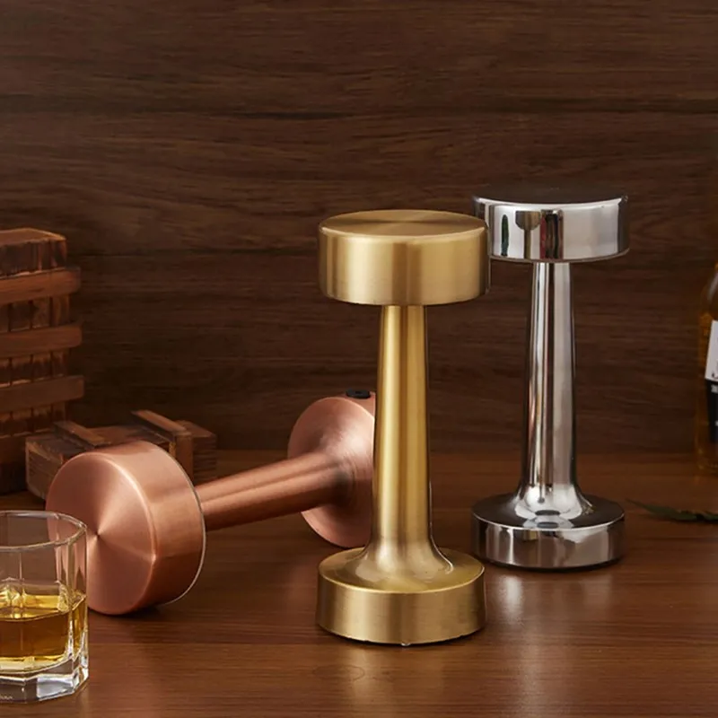 Retro-LED-Table-Lamp-Modern-Bar-Barbell-Desk-Lamps-Restaurant-Cafe-Rose ...