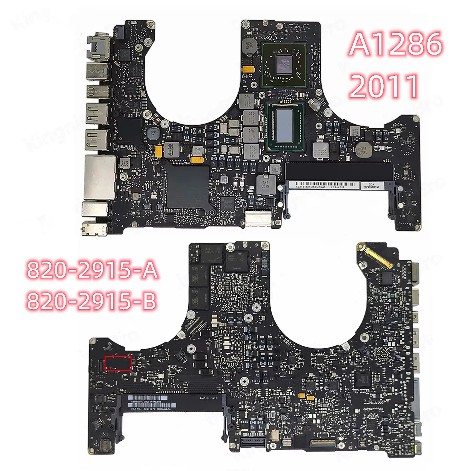 Original-Tested-A1286-Motherboard-For-MacBook-Pro-15-A1286-Logic-Board ...