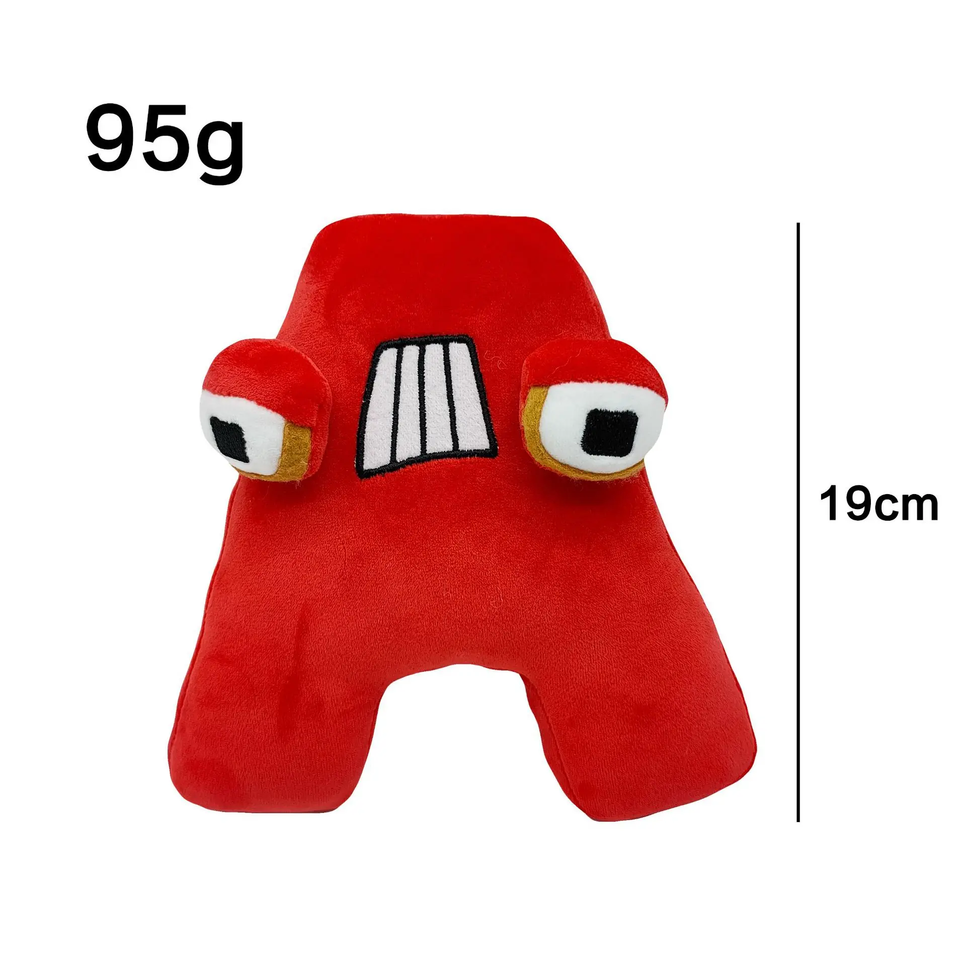 Generic Alphabet Lore Plush Toys English Letter Stuffed Animal Plush ...