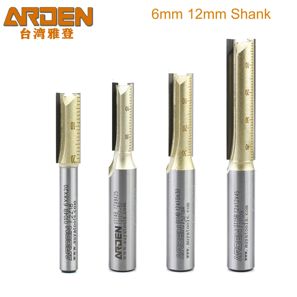 Arden-Metric-Shank-6mm-12mm-Straight-Router-Bit-Carbide-2-Flute ...