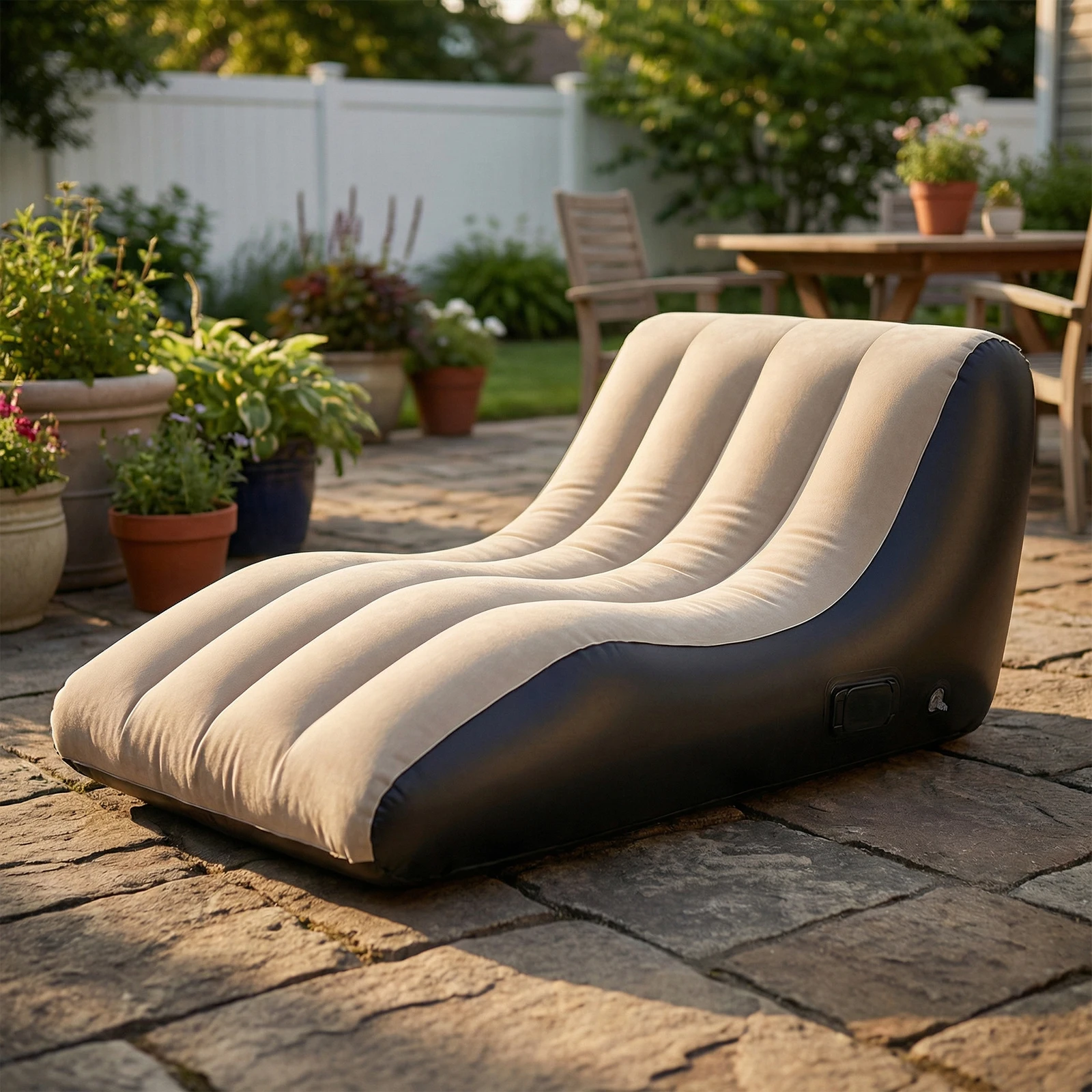 Outdoor Lazy Inflatable Sofa Portable and Easy To Store Inflatable ...