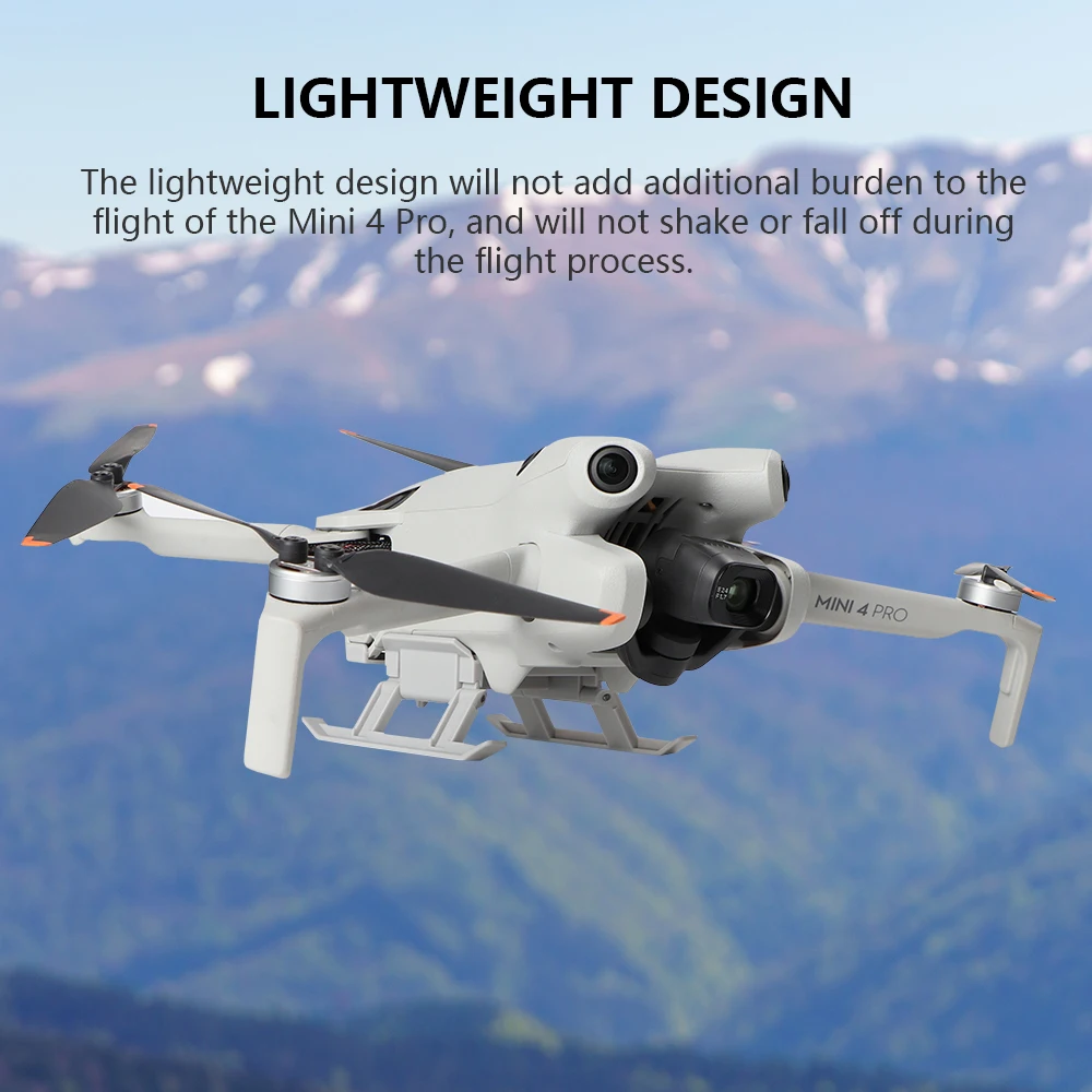 Drone Landing Gear For Mini 4 Pro/Mini 3 3 Pro Extender Height Foot Support Protector Stand for ...