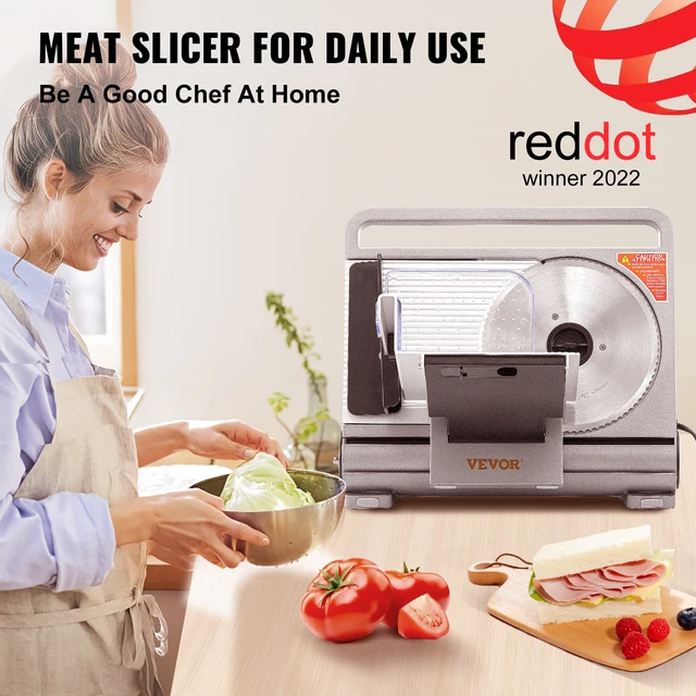 45/200W Electric Meat Slicer – Kitchen Done Right