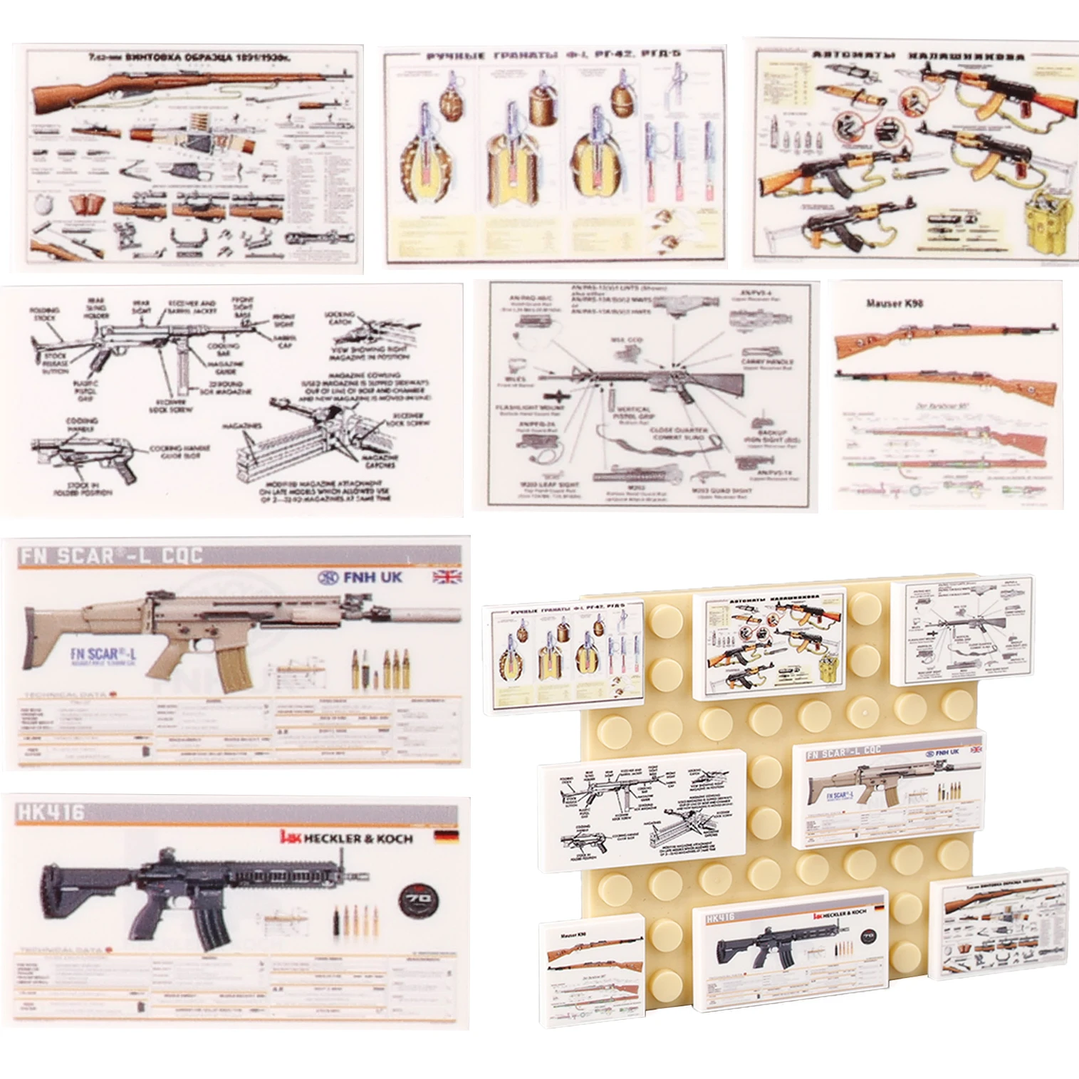 MOC-Firearms-Blueprint-Printed-Building-Blocks-Weapon-Analysis-Chart ...
