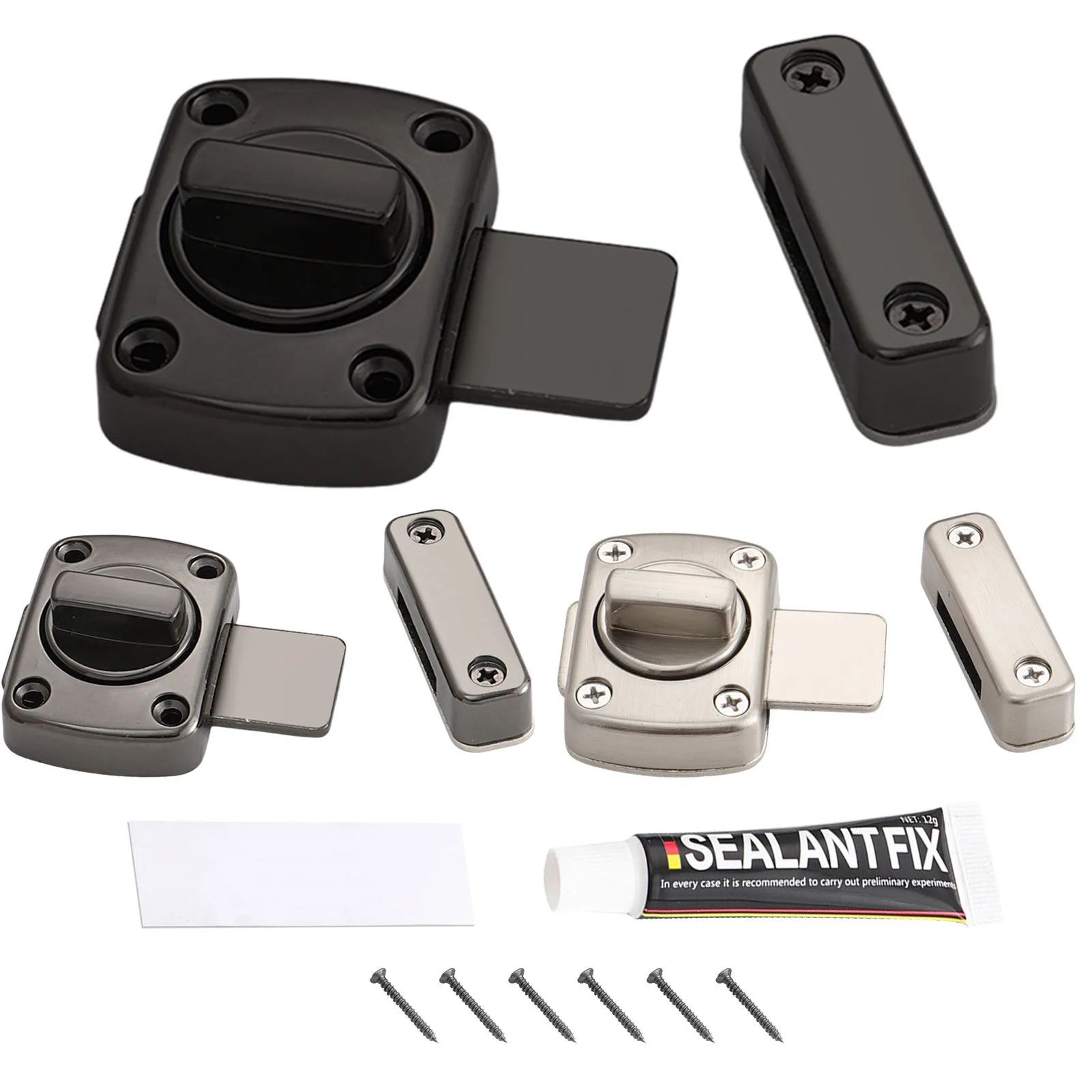 Door-Lock-Latch-Rotate-Bolt-Gate-Latch-Door-Lock-Punch-Free-Or-Screw ...