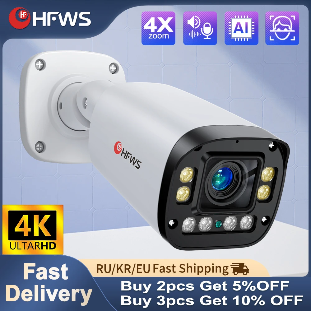4k Home Surveillance Camera | Outdoor Surveillance Camera | Ai Humanoid ...