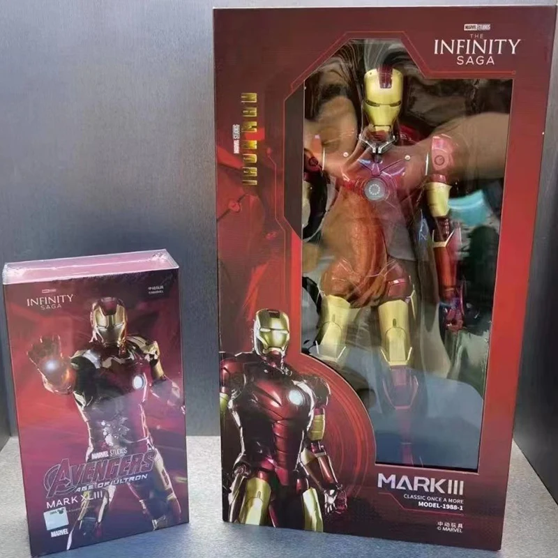 Zd 1/5 Ironman 36cm Mk3 original 10th aniversario colección Tony Stark ...