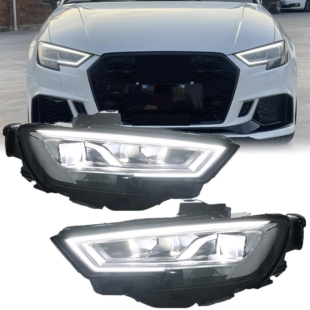 Car-Front-Lights-For-Audi-A3-Led-Headlights-2017-2018-2019-2020-S3 ...