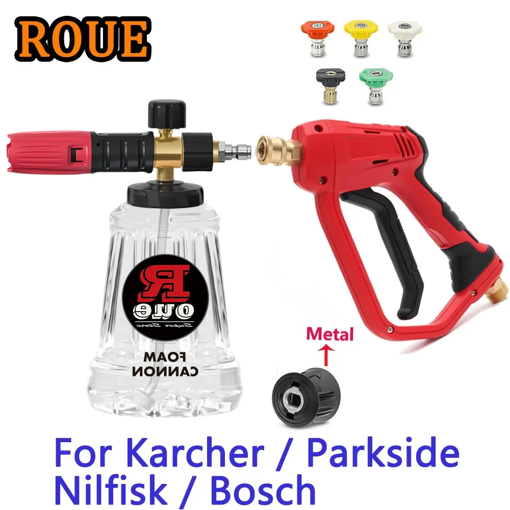 ROUE-Foam-Generator-Snow-Foam-Lance-1-4-Quick-Release-with-5-Nozzles ...