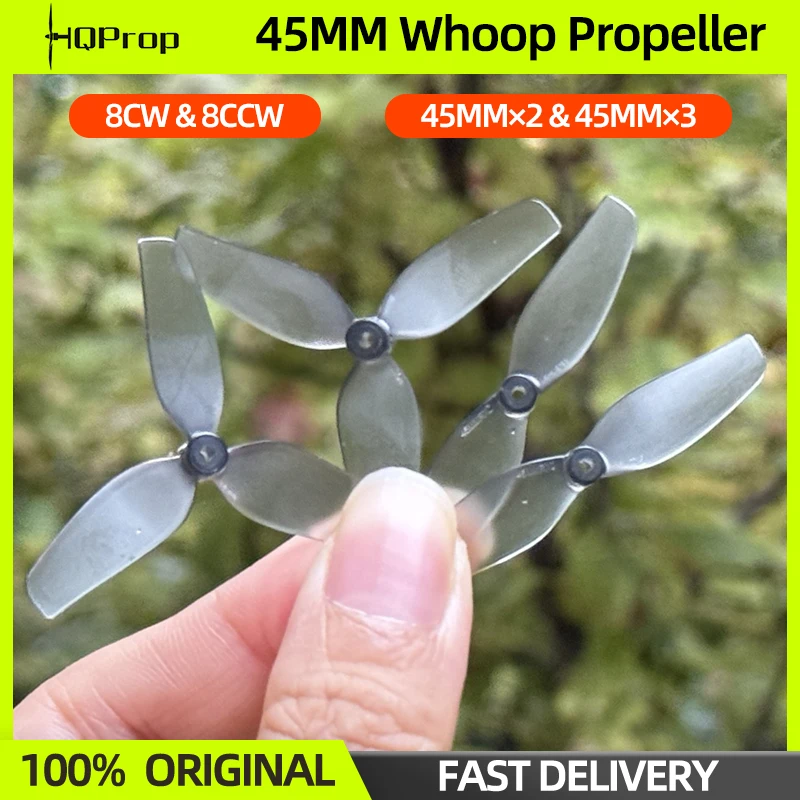 8CW 8CCW HQProp 45mm Propeller 45MMX2 2-Blade 45MMX3 3-Blade 1.5mm ...