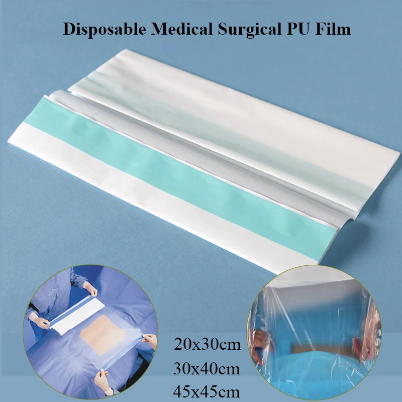 25Pcs-Disposable-Medical-Surgical-PU-Film-Sterile-Surgical-Incision ...