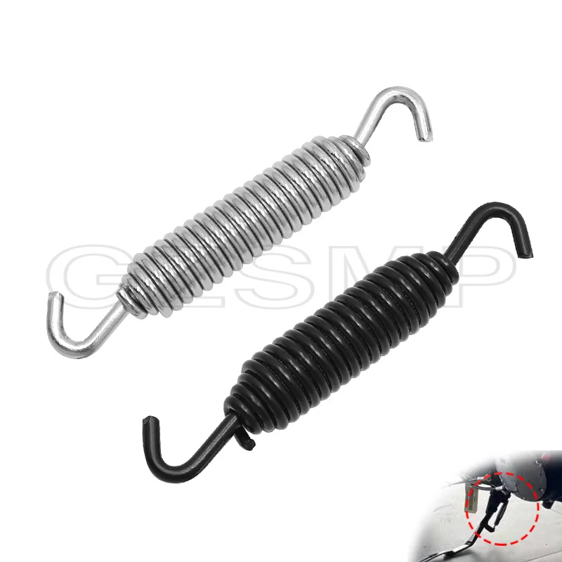 Chrome-Black-Motorcycle-Kickstand-Spring-Stand-For-Harley-Touring ...