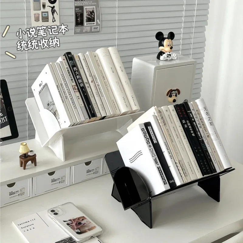 MOMO-Book-Stand-Desktop-Bookshelf-Baffle-Desk-Organiser-Book-Clip-Book ...